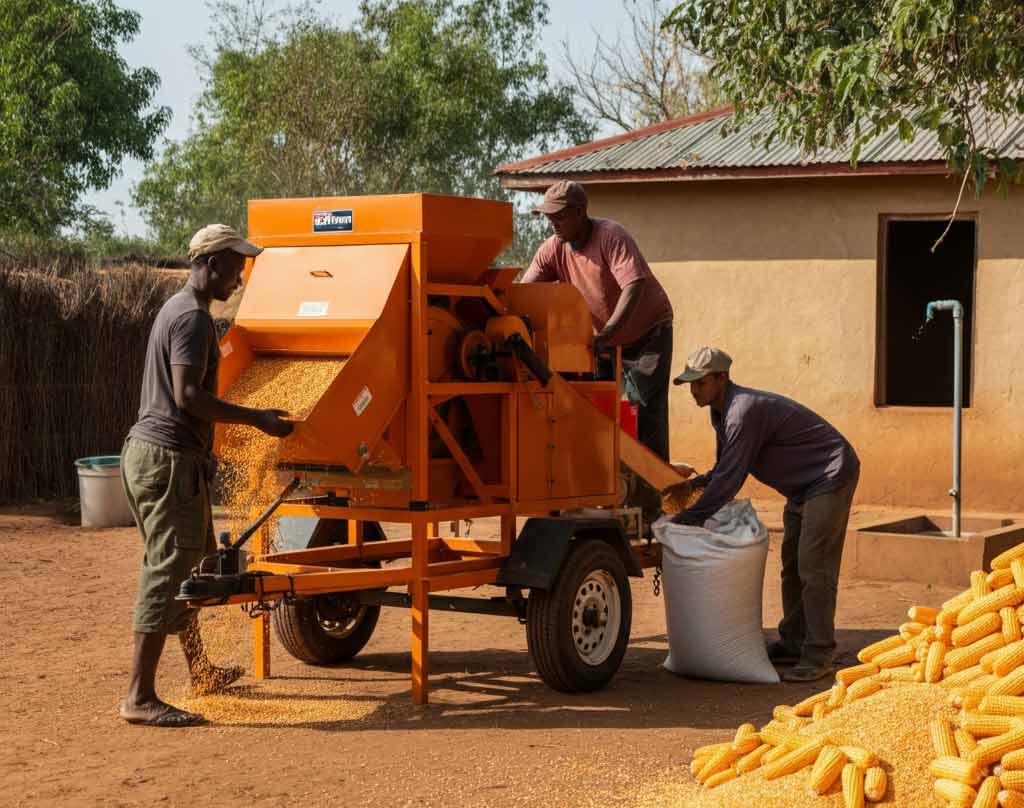 Maize Threshers in Zimbabwe - Massey Ferguson Zimbabwe